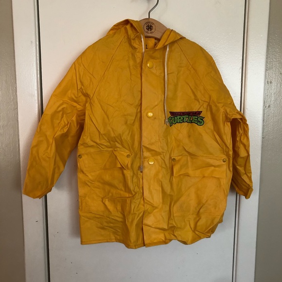 Teenage Mutant Ninja Turtles | Jackets & Coats | Vintage 989 Tmnt Rain Coat | Poshmark